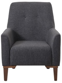 Hanah Home Třímístná pohovka BALERA s křeslem antracitová 223 cm