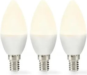 Nedis LED žárovka E14 / Svíčka / 2.8 W / 250 lm / 2700 K / Teplá bílá