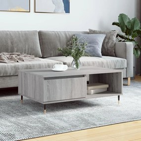vidaXL Konferenční stolek 90 x 60 x 35 cm kompozitní dřevo [827052] Barva: šedá sonoma