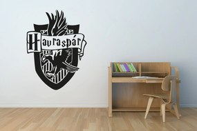 Lepy.cz Samolepka na zeď Harry Potter - Havraspár Velikost (šířka x výška): 45x60cm, Barevná varianta: Černá