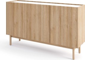 PSK Komoda BORA, Riviera/Marmur Bianco 144 cm