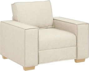 Set pohovek 3 ks Béžová Lněná směs 3324604