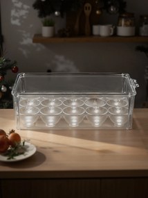 Sinsay - Průhledná nádoba na vejce - bílá