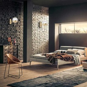 Toolight - Nástěnná lampa E27 60W APP910-1W, zlatá, OSW-06678