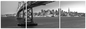 Obraz na plátně - San Francisco - panoráma 5923ČC (120x40 cm)