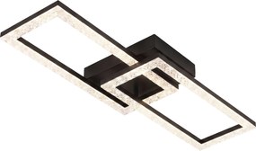 Toolight Toolight, stropní LED svítilna 610x200 mm, 12W, 4000K, 1000lm, černá matná, G155-C, OSW-06409