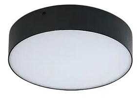 Moderní LED stropní svítidlo Monza II R 30 4000K černé