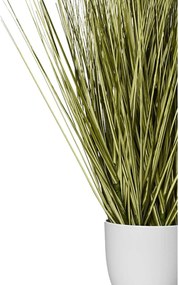 Umělá tráva v květináči JUNCO, plast, výška 80 cm, zelená