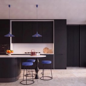 Sollux Lighting Závěsné svítidlo NOX 40 ultramarín