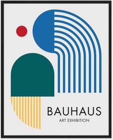 Zarámovaný digitální tisk Bauhaus Art Exhibition