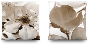 Dekorační foto polštářek Květy jabloně, 45x45cm, CN3613