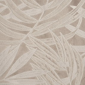 ZATEMŇOVACÍ ZÁVĚS NA KROUŽCÍCH VERA 140X250 CM LISTY