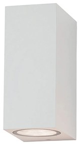 Zambelis E151 venkovní nástěnné svítidlo bílé, 2xGU10, 15cm
