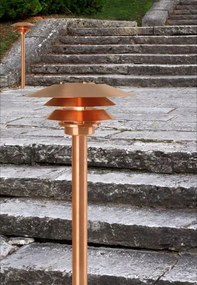 NOR 10600725 Venkovní sloupkové svítidlo Venø 1x60W E27 měď čirá - NORDLUX