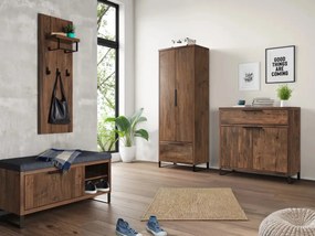 furniture-nabytek.cz - Lavice do předsíně Sidora borovice