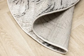 Koberec MATARA P176A šedý / antracitový kruh