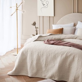 Room99 Přehoz na postel Prošívaný LEILA Barva: Světle šedá, Velikost: 240 x 260 cm