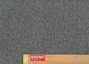 Breno Metrážový koberec SMART ULTRA 930 šedý, šíře 400 cm, Šedá