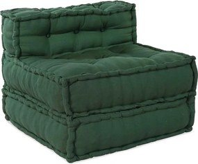 Modulová pohovka Textil Zelená 210 x 140 x 56 cm 3315078