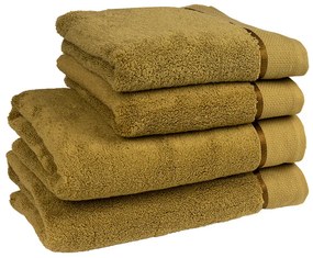 Tegatex Bavlněný ručník / osuška z mikro bavlny- khaki Velikost: 70*140 cm
