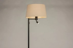 Stojací designová béžová lampa La Scale Crema Nuo and Black