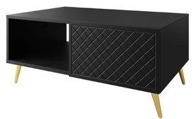 Konferenční stolek Borunti 1SZ, Barva dřeva: černá