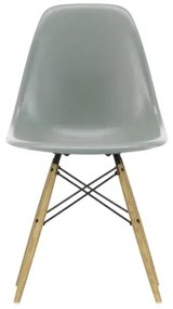 Eames Fiberglass chair DSW medový jasan sea foam Vitra