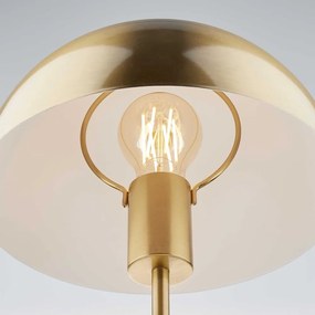 Butlers TOPEE Stolní lampa - zlatá/bílá