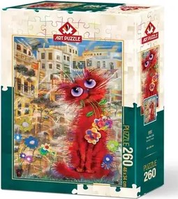 ART PUZZLE 4582 Puzzle Červená kočka / 260 dílků / od 8 let