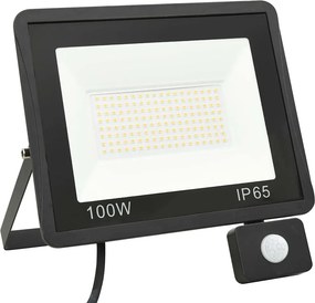 LED reflektor se senzorem 100 W studené bílé světlo 149632