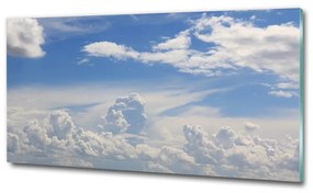 Wallmuralia Foto obraz sklo tvrzené Oblaka na nebi 100x50
