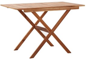 Zahradní stůl 110 x 67 x 74 cm masivní akáciové dřevo - Default Title