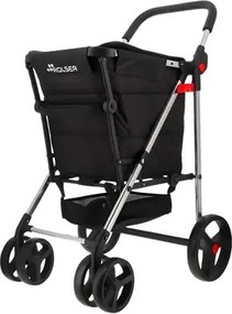 Rolser Basket Polar 4Big černá / Nákupní vozík / Skládací / S brzdou /