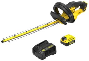 Stanley - 18V AKU plotové nůžky 55 cm, 1x aku 4,0 Ah Li-Ion, nabíječka SFMCHT655M1-QW