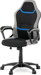 Dětská otočná židle černá KA-L611 BLUE
