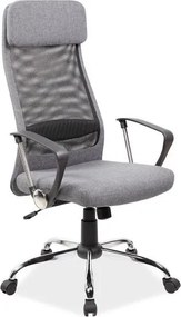 Casarredo - Komfort nábytek Kancelářské křeslo Q-345 šedá