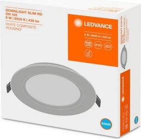 LED podhledové svítidlo LEDVANCE Slim Round 105mm 6W/6500K studená bílá