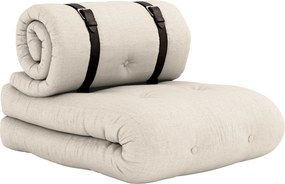 Karup Design  Futonové křeslo BUCKLE-UP - 914 Lněná