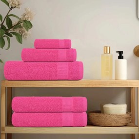Ručníky FROGN 10 ks růžové 30x30 cm 360 g/m² 137042