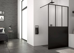 SanSwiss BlackLine Walk-In STR4P 100 cm, sklo 69