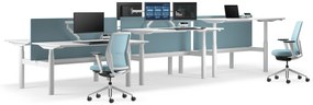 ICF - Pracovní židle DUO EDGE DCE.513 s vysokým síťovaným opěrákem