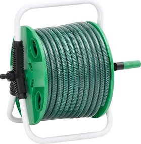 Volně stojící hadicový naviják se sadou koncovek 0,5" 30 m PVC 3281511