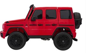 Elektrické autíčko Mercedes Benz G63 AMG XXL STRONG MP4 červené