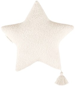 Boho polštář hvězda vanilka 50 cm