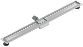 Mexen Flat nerezový sprchový žlab 90 cm - tělo žlabu bez krytu, 1015090