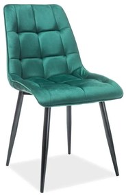 SIGNAL Jídelní židle - CHIC Velvet, různé barvy na výběr Čalounění: růžová (Bluvel 52)