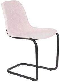 OnaDnes -20% Starorůžová plastová konferenční židle ZUIVER THIRSTY