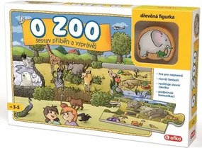 EFKO Vyprávěcí puzzle O zoo / 9 dílků / od 3 let