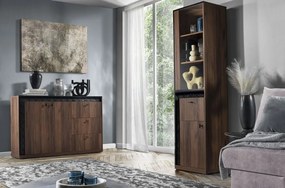 Casarredo Šatní skříň 2D SOLANA S-1 ořech