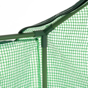 Outsunny polytunelový skleník s oknem Skleník na rajčata Studený rám 180 x 90 x 70 cm Zelený